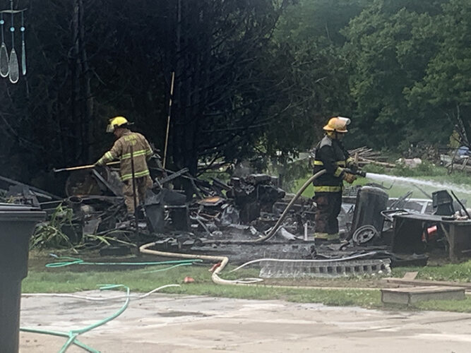 UPDATED: None hurt in Spruce Road blaze | News, Sports, Jobs - The ...